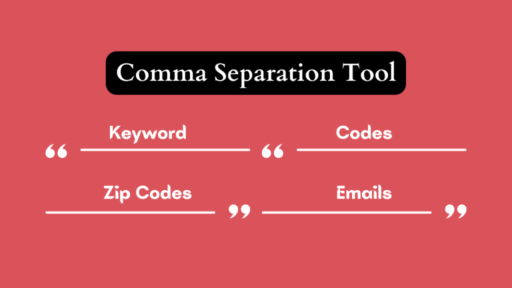 Split Data Quickly and Easily with the Free Comma Separator Tool ...
