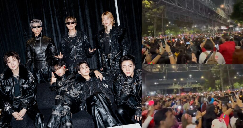 BTS Mexico Concert Draws 40,000 Fans Outside Stadium - Delimiter Online